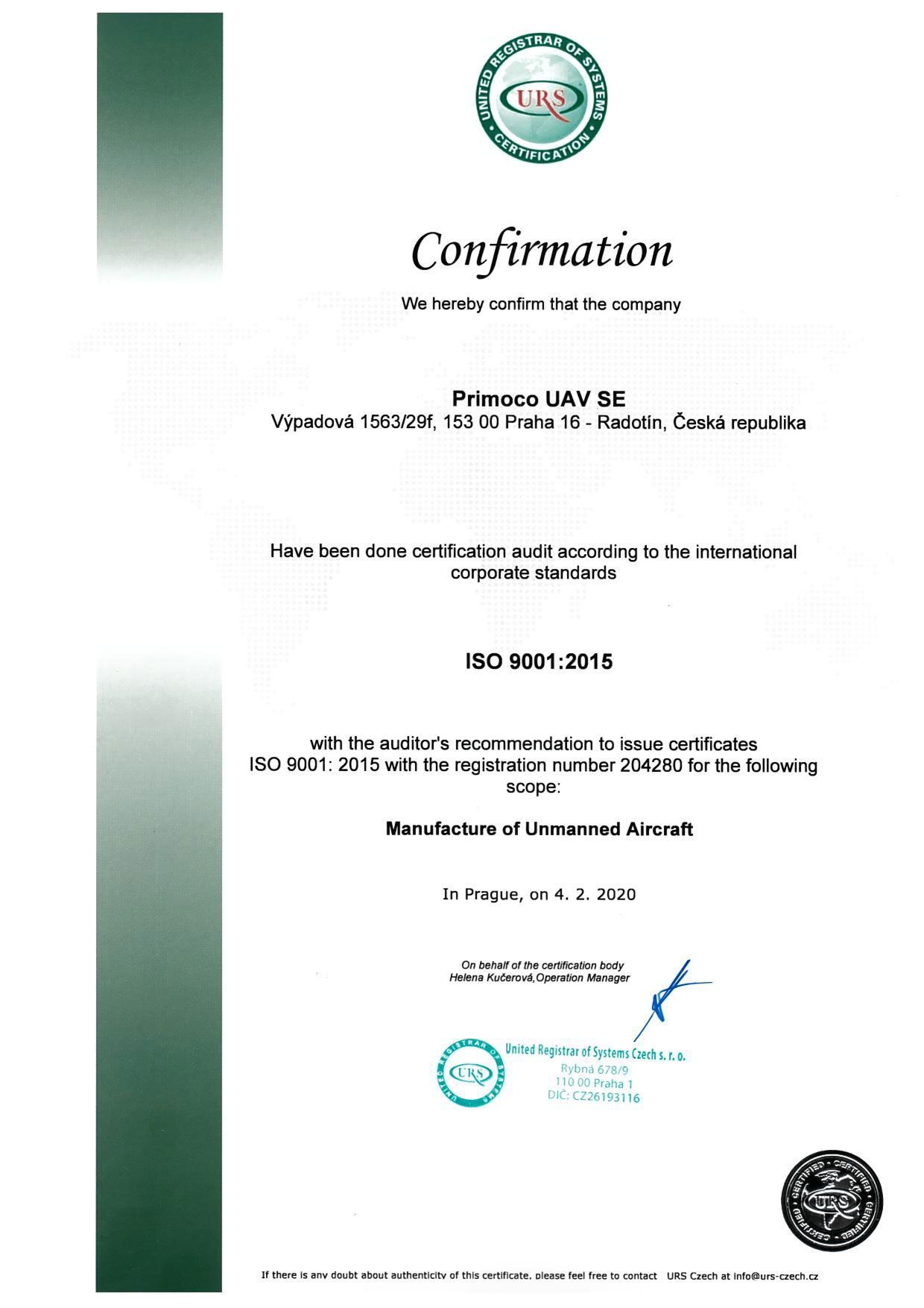 About Primoco UAV SE - a leading European UAV manufacturer